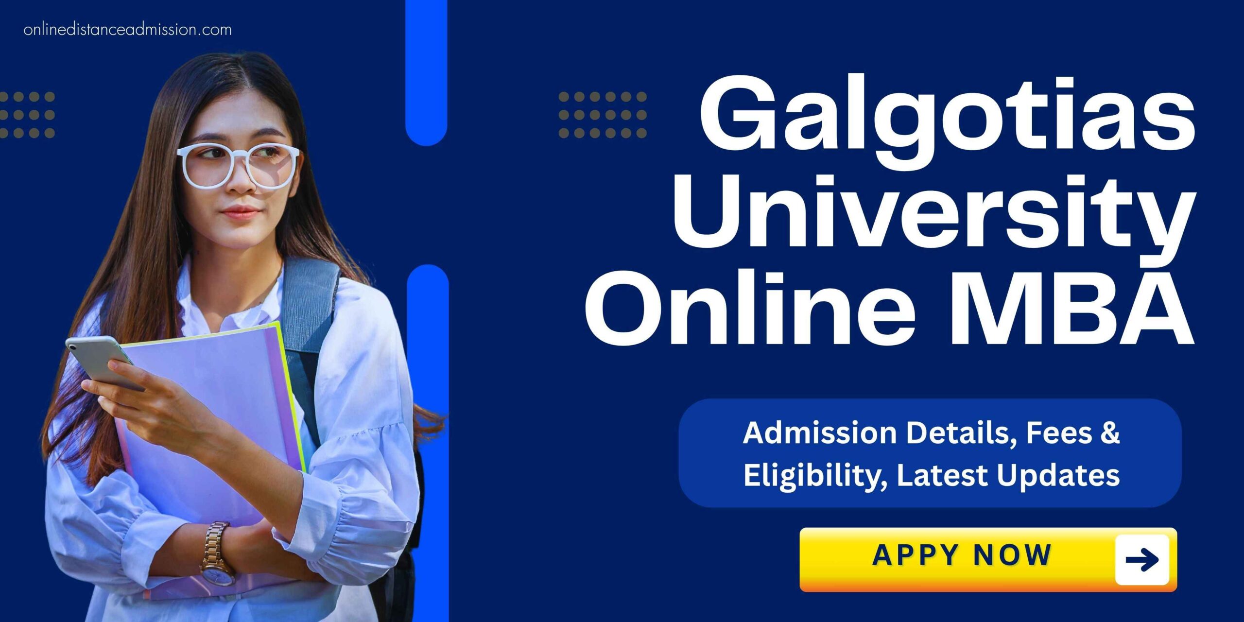 Galgotias University Online MBA 2025- 26 - University Online Distance ...